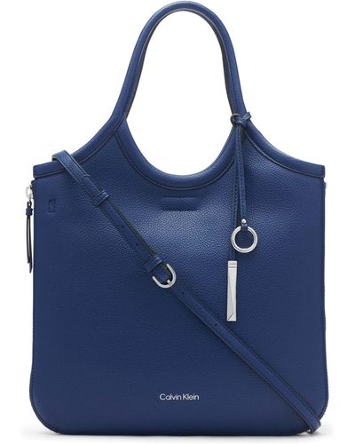 Blue Calvin Klein Tote bags for Women | Lyst