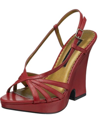 Red Chinese Laundry Heels for Women | Lyst