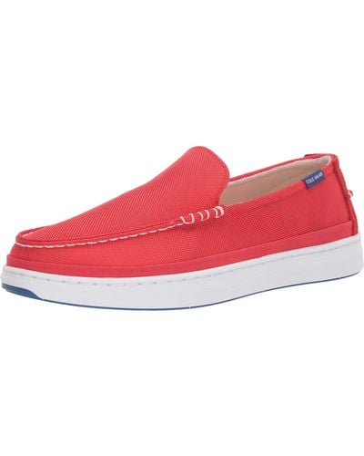 Red Cole Haan Slip-on shoes for Men | Lyst