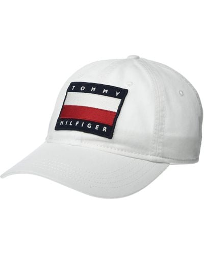 Natural Tommy Hilfiger Hats for Men | Lyst