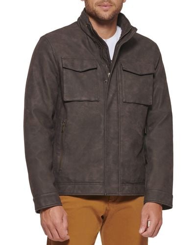 Brown Dockers Jackets for Men | Lyst