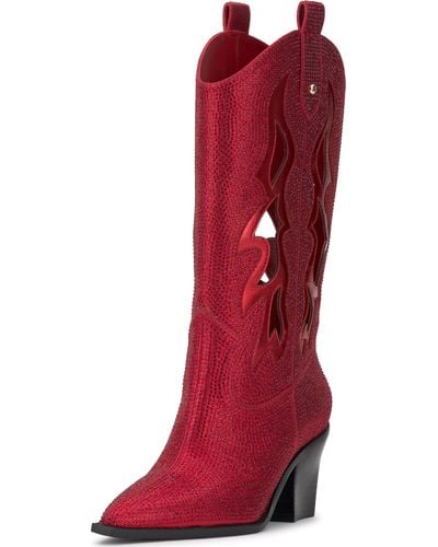 Red Jessica Simpson Boots for Women | Lyst