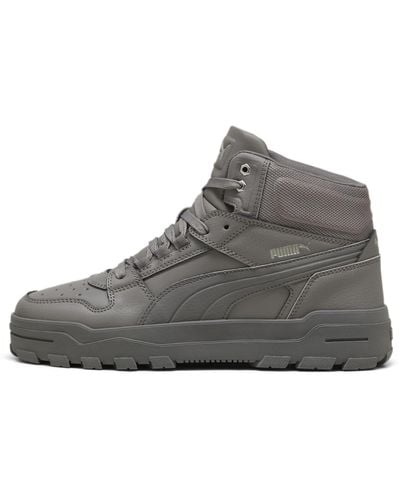 Gray PUMA Sneakers for Men | Lyst