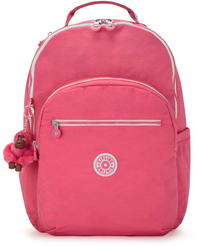 Pink Kipling Backpacks for Women | Lyst