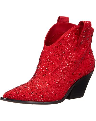 Red Jessica Simpson Boots for Women | Lyst
