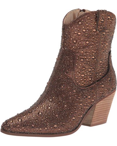 Brown Betsey Johnson Boots for Women | Lyst