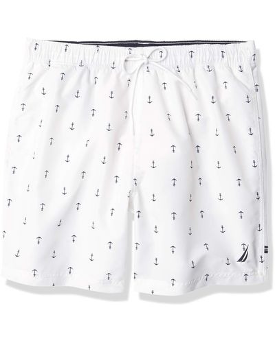 White Nautica Beachwear for Men | Lyst