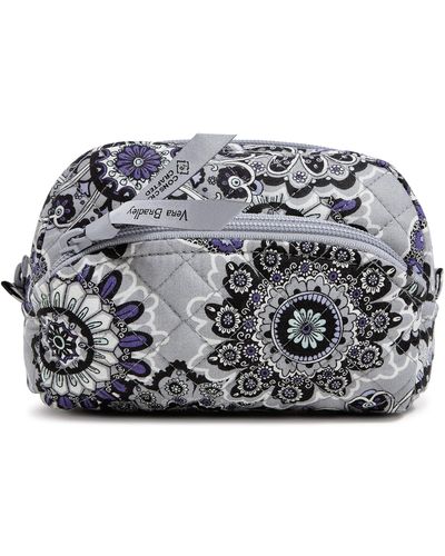 Gray Vera Bradley Makeup bags and cosmetic cases for Women | Lyst