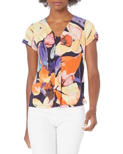 Blue Tahari Tops for Women | Lyst