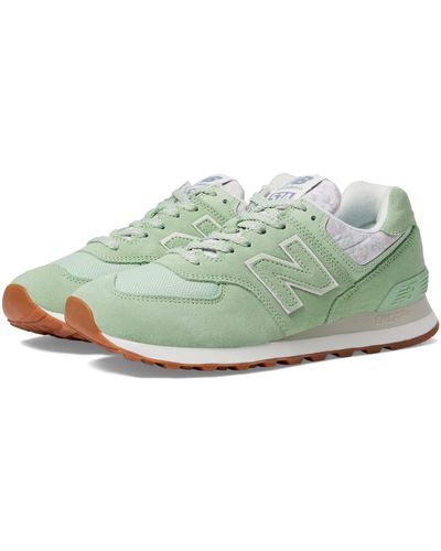 Green New Balance Shoes for Women | Lyst