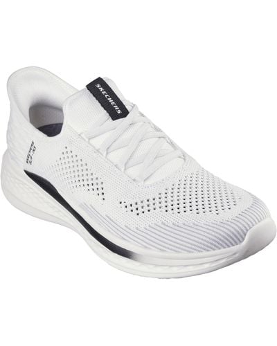 White Skechers Shoes for Men | Lyst