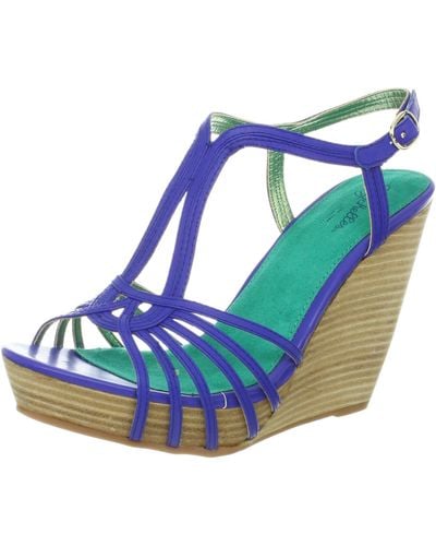 Cobalt Blue Sandals for Women - Up to 70% off | Lyst
