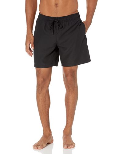Black Amazon Essentials Beachwear for Men | Lyst