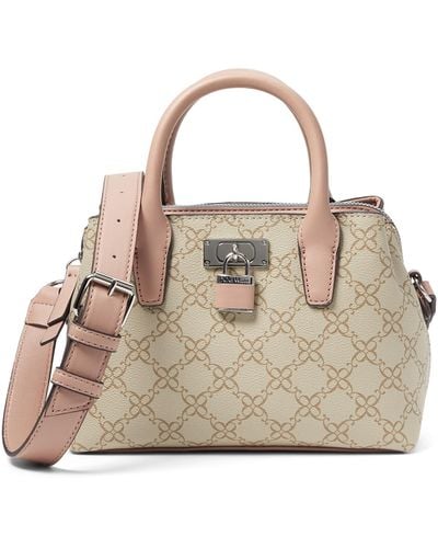 Natural Nine West Satchel bags and purses for Women | Lyst