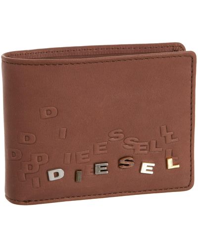 Brown DIESEL Wallets and cardholders for Men | Lyst