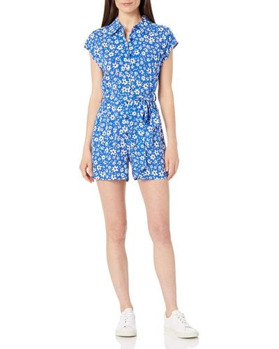 Blue Calvin Klein Jumpsuits and rompers for Women | Lyst