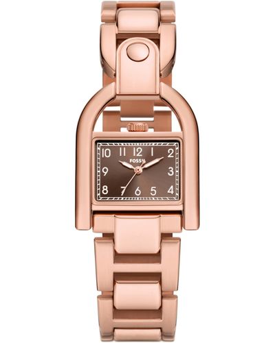Pink Fossil Watches for Women | Lyst