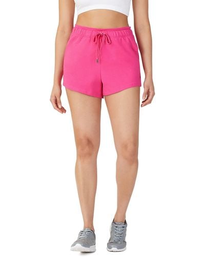 Pink Fila Shorts for Women | Lyst