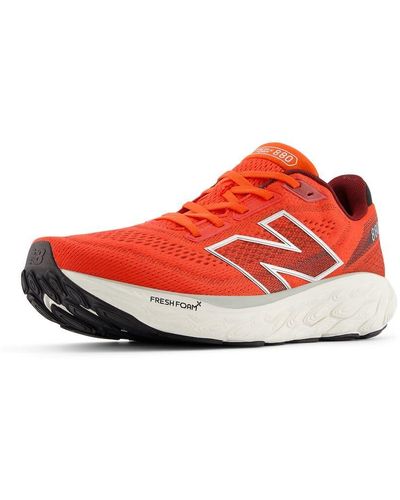 Red New Balance Sneakers for Men | Lyst
