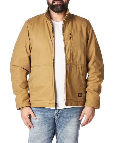 Brown Timberland Jackets for Men | Lyst
