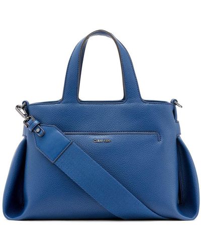 Blue Calvin Klein Tote bags for Women | Lyst