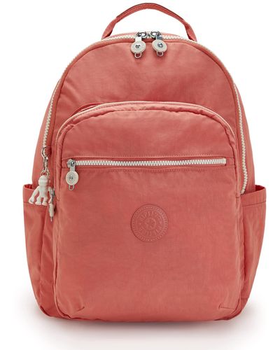 Pink Kipling Backpacks for Women | Lyst