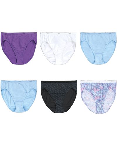 Purple Hanes Lingerie For Women Lyst