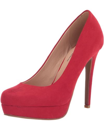 Red Chinese Laundry Heels for Women | Lyst