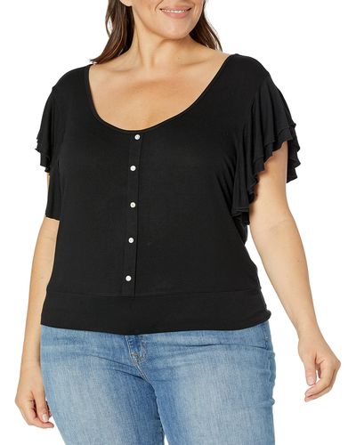 Black Kendall + Kylie Tops for Women | Lyst