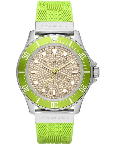 Green Michael Kors Watches for Women | Lyst