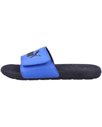 Blue PUMA Sandals and Slides for Men | Lyst