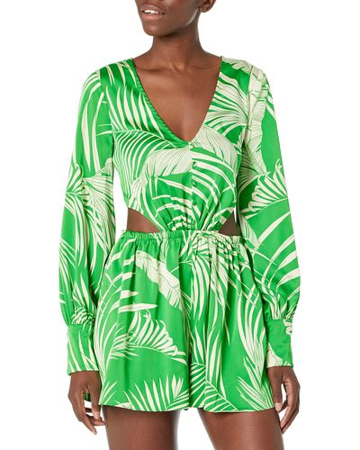 Green Guess Jumpsuits and rompers for Women | Lyst