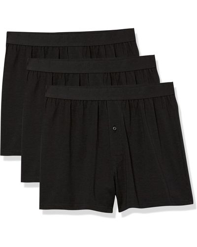 Black Amazon Essentials Underwear for Men | Lyst