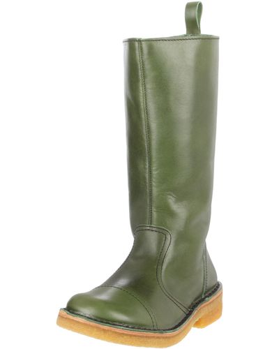 Dark Green Boots for Women | Lyst