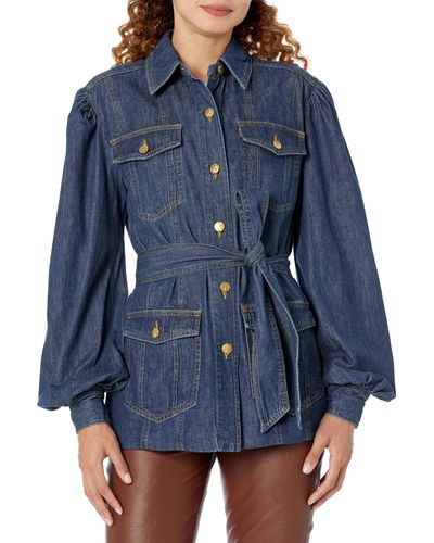 Blue Trina Turk Jackets for Women | Lyst