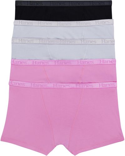 Purple Hanes Lingerie For Women Lyst