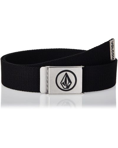 Black Volcom Belts for Men | Lyst