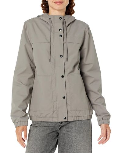 Gray Volcom Jackets for Women | Lyst