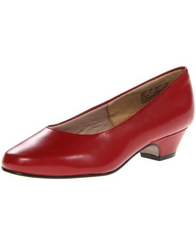 Red Hush Puppies Heels for Women | Lyst