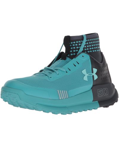 Blue Under Armour Boots For Women Lyst