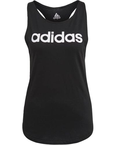 Adidas Logo Tank Tops for Women - Up to 63% off | Lyst
