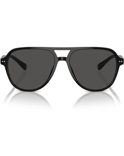 Black Brooks Brothers Sunglasses for Men | Lyst