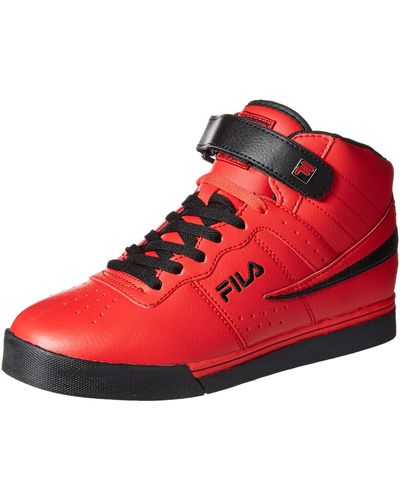 Red Fila Sneakers for Men | Lyst