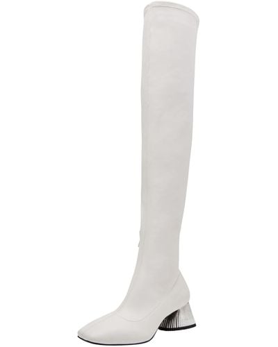 White Katy Perry Boots for Women | Lyst