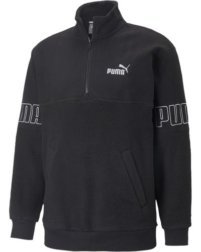 Blue PUMA Sweaters and knitwear for Men | Lyst