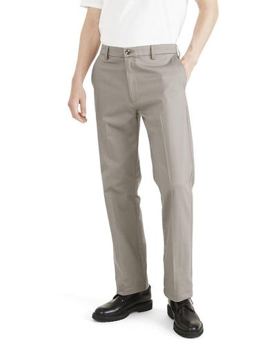 Gray Dockers Pants, Slacks and Chinos for Men | Lyst