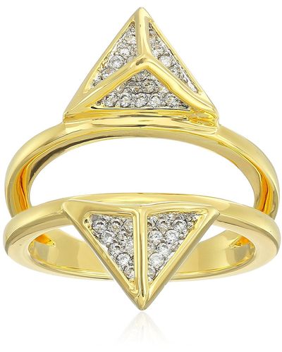 Metallic Noir Jewelry Rings for Women | Lyst