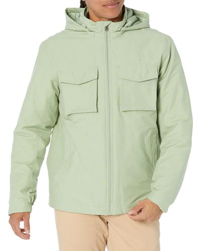 Green Amazon Essentials Jackets for Men | Lyst
