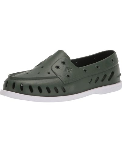 Green Sperry Top-Sider Slip-on shoes for Men | Lyst