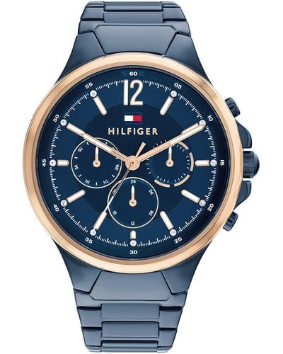 Blue Tommy Hilfiger Watches for Women | Lyst